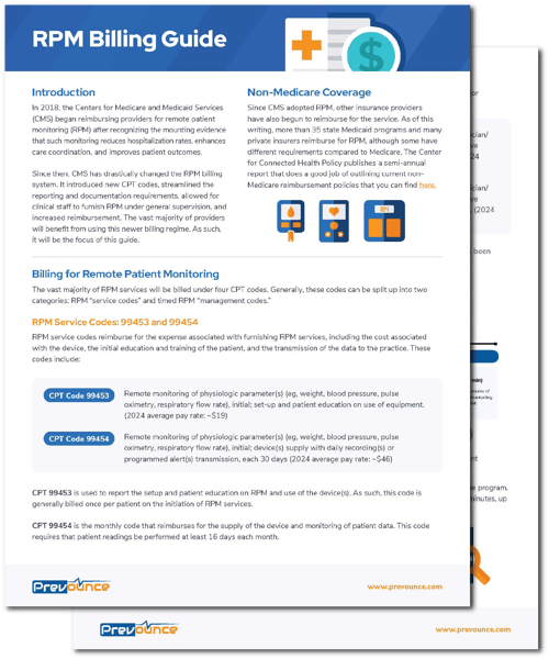 Remote Patient Monitoring Billing Guide | Prevounce