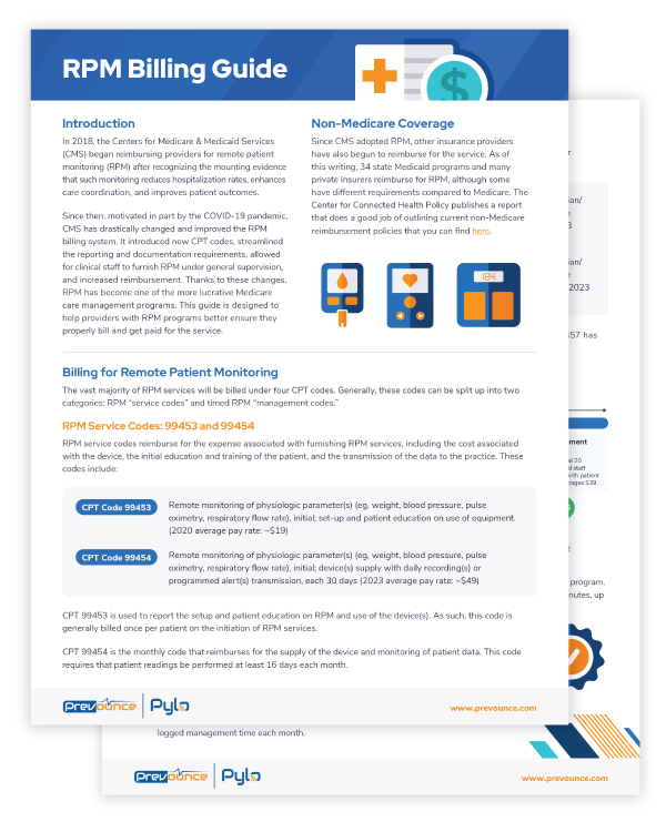 RPM Billing Guide with CPT Code 99457 | Prevounce